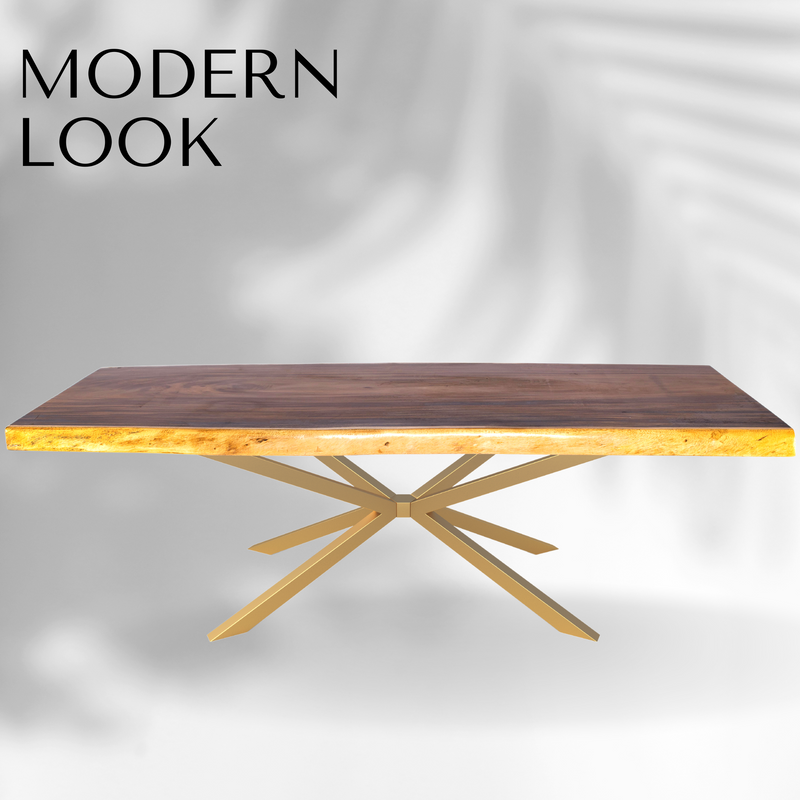 Spider Shaped Heavy Duty Dining Table Legs Black