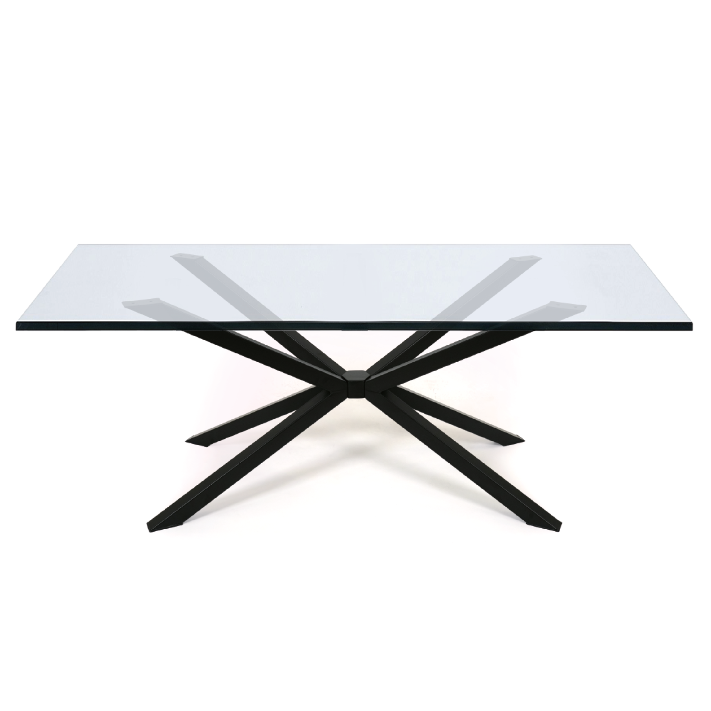 Spider Shaped Heavy Duty Dining Table Legs Black