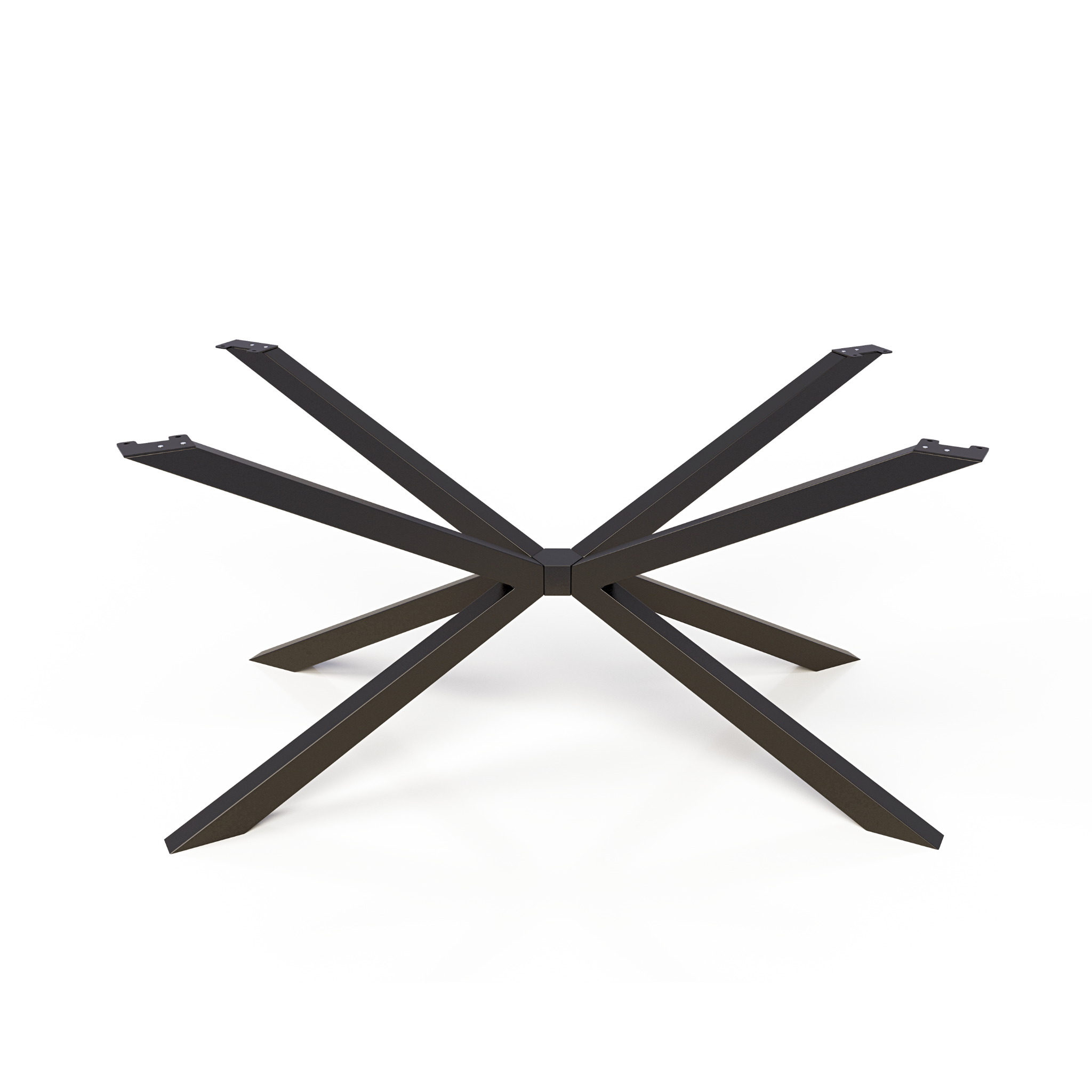 Spider Shaped Heavy Duty Dining Table Legs Black